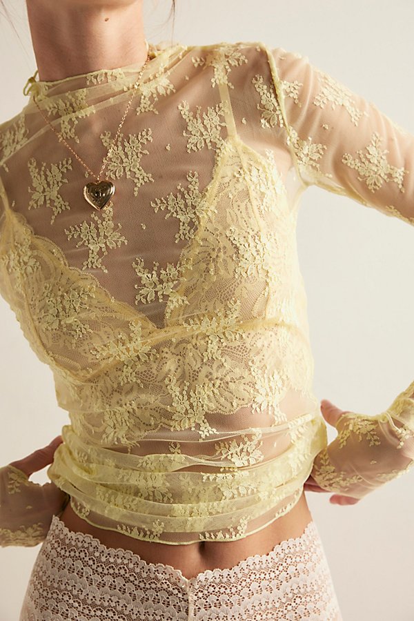 VALENTINO Valentino Lace Long Sleeve Dress